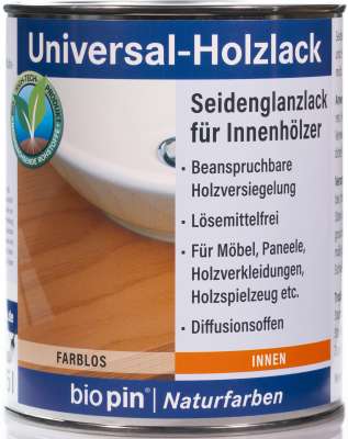 Universal Holzlack | Wohnen | Biopin Shop